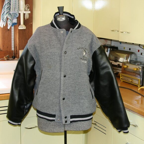 Disney | Jackets & Coats | Disney Grumpy U Varsity Jacket University ...